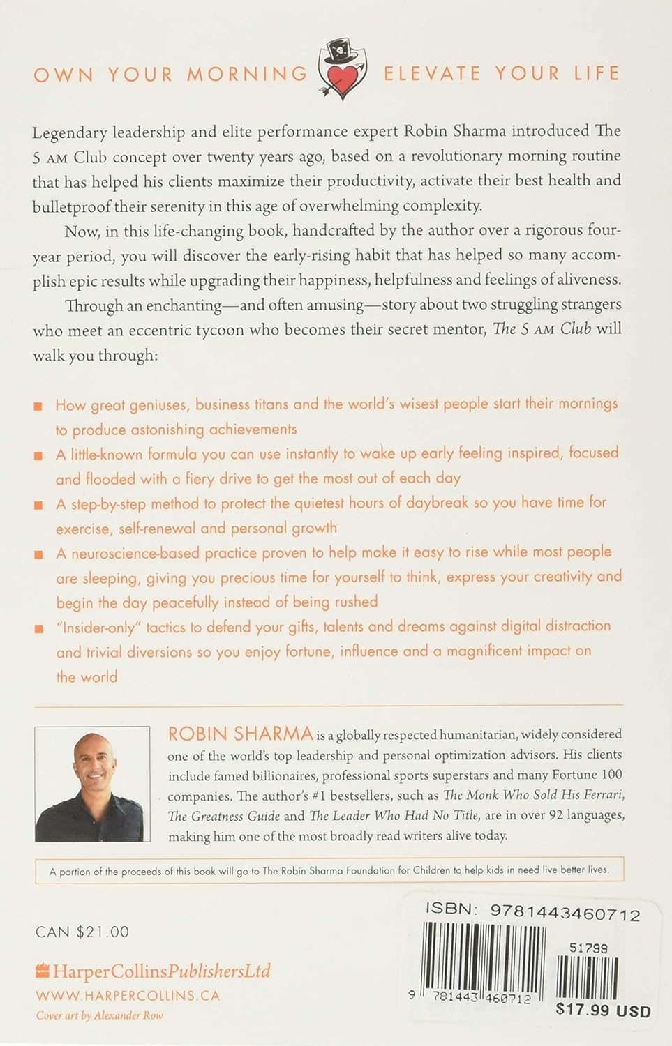 Book Review: The 5AM Club: Own Your Morning. Elevate Your Life by Robin ...